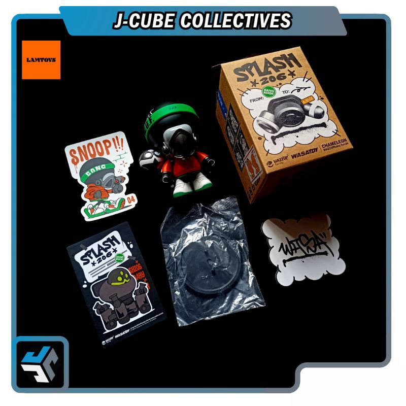LAMTOYS WAZZUPbaby Chameleon Vol. 9 Splash 206 Snoop Figure (OPENED ...