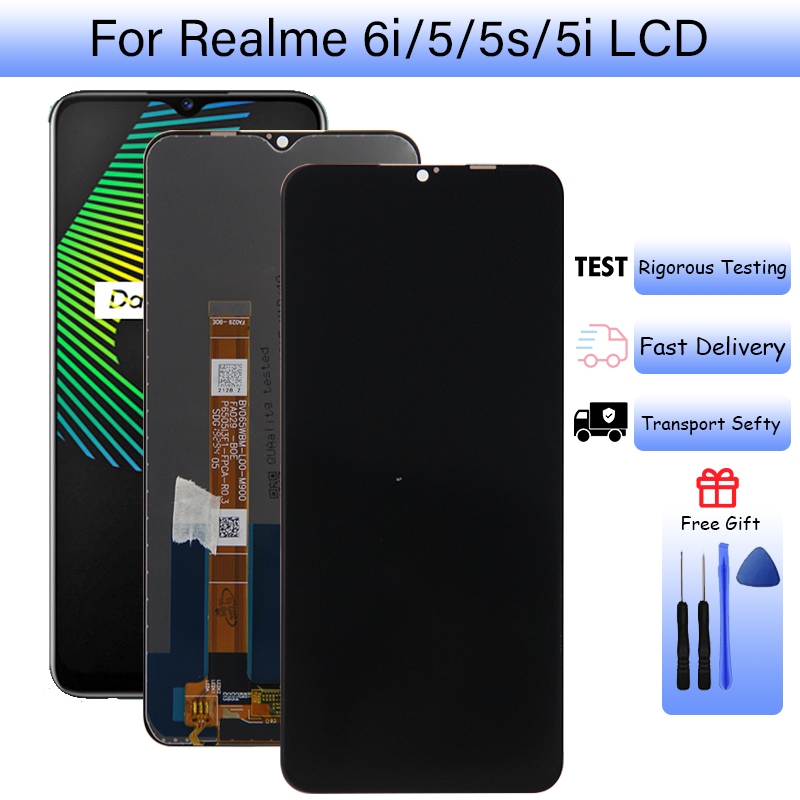 For Realme 6i 5i 5 5s LCD RMX2040 Display LCD Touch Screen Digitizer ...