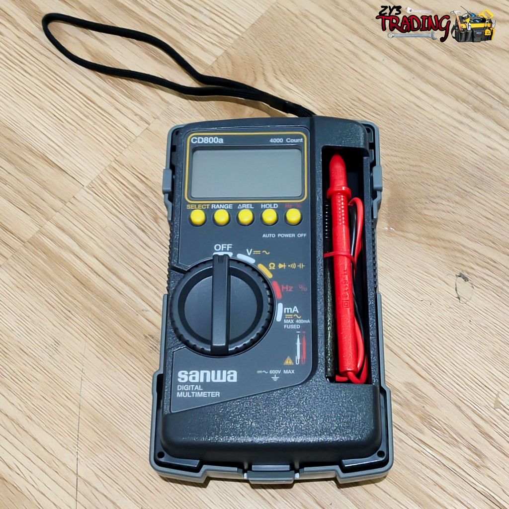 SANWA DIGITAL MULTIMETER CD800A All-in-One DMM | Shopee Philippines