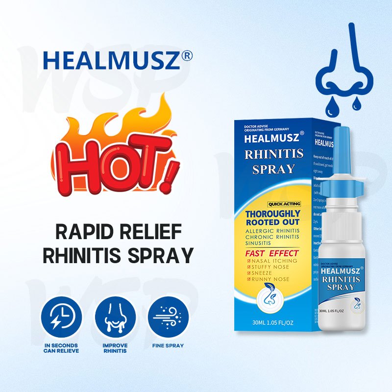 Nasal Spray 30ml Chronic Rhinitis Sinusitis Care Rhinitis Herb Medicine ...