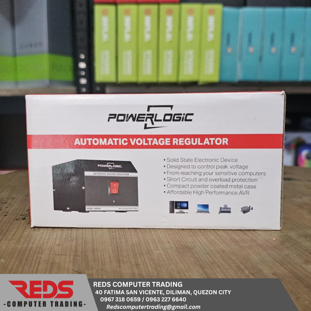 Powerlogic AVR (220v) Automatic Voltage Regulator (AR300) | Shopee ...