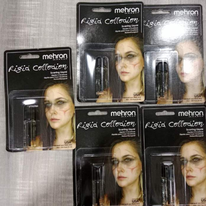 Mehron Makeup Rigid Collodion Scarring Liquid Realistic Scar Effects 0. ...