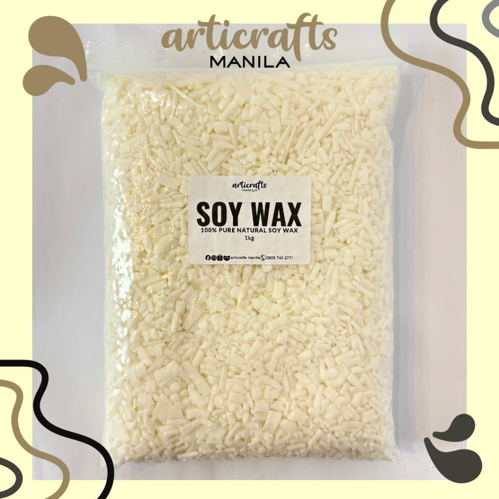 Hard Type Natural Pure Soy Wax Premium Quality for Tarts, Molded Candle ...