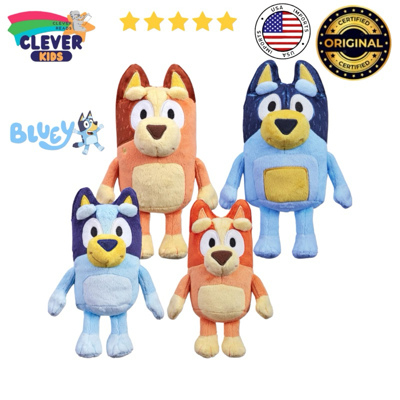Bluey Heeler Family Plush Toy 7-8" | Shopee Philippines