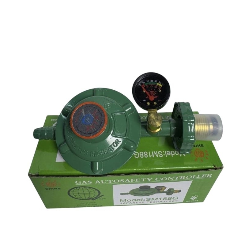 Shine Gaz REGULATOR with Gauge | Shopee Philippines