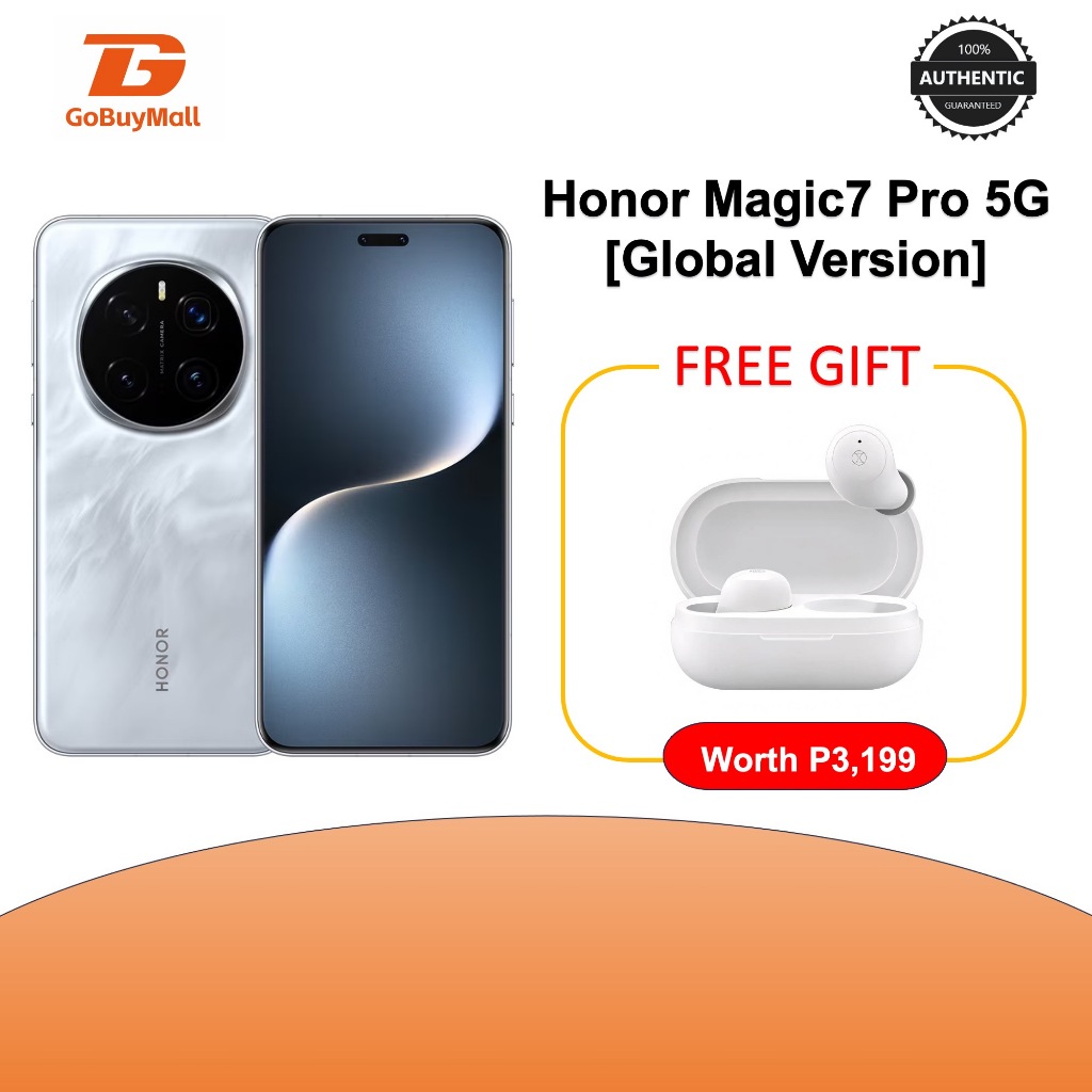 [**FREE True wireless EarBuds**][GLOBAL VERSION] Honor Magic 7 Pro 5G Dual Sim Smartphone ...