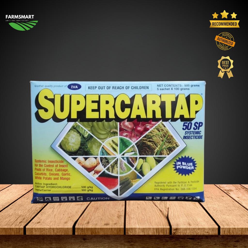 Supercartap 50 SP - (BOX) /Systemic Insecticide/ Super Cartap | Shopee ...