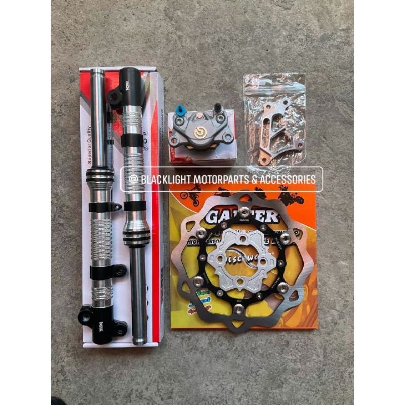 KDR Disc W/ BREMBO Caliper & Bracket W/ King Drag Frontshock for MIO ...