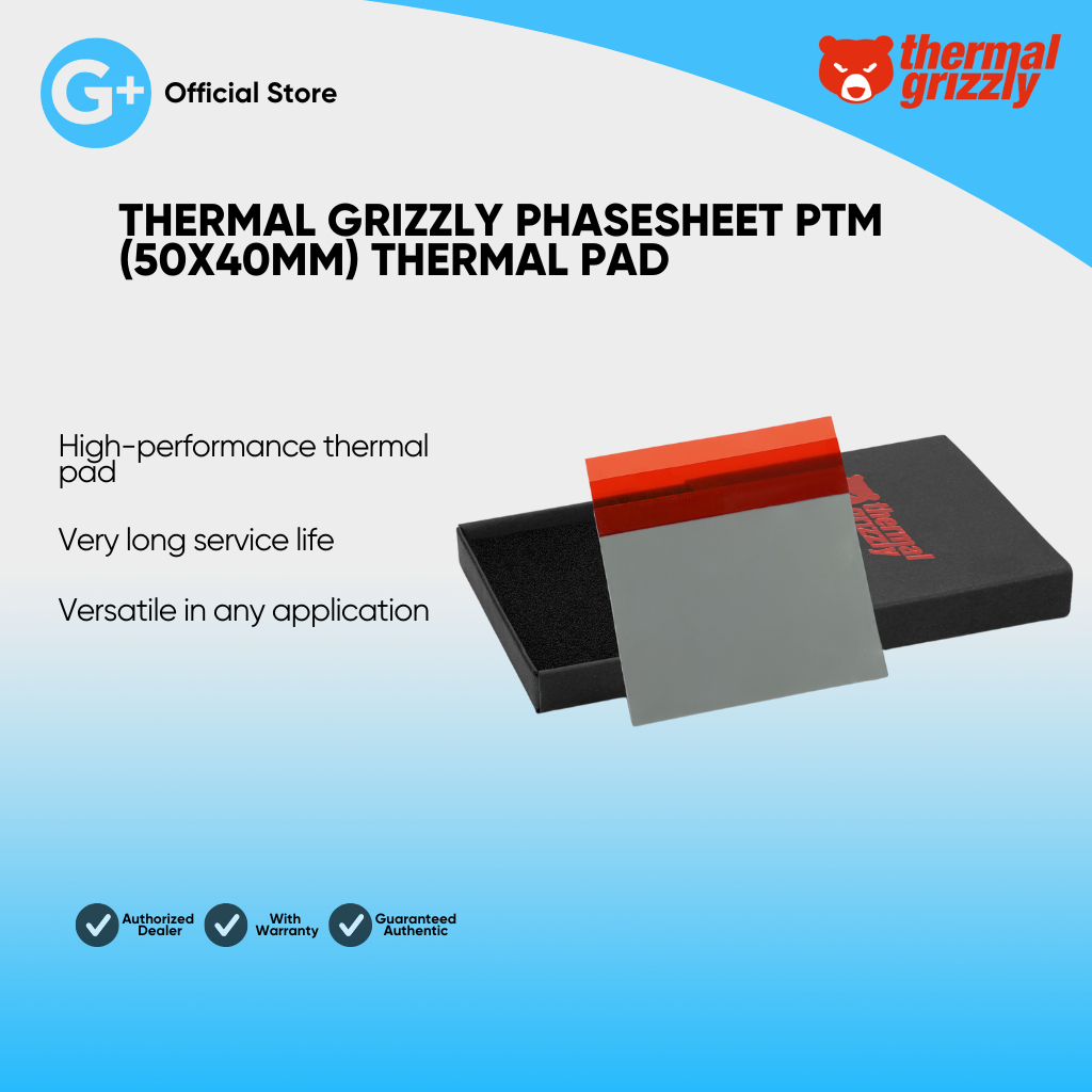 Thermal Grizzly Phase Sheet PTM 50X40mm | Shopee Philippines