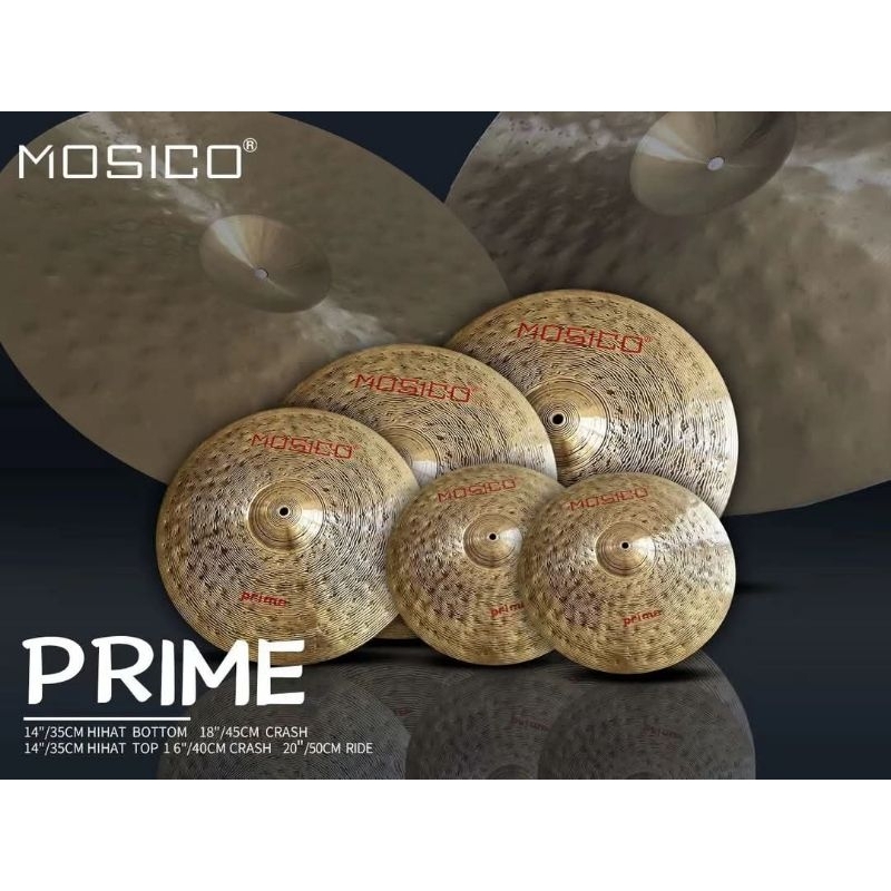 MOSICO PRIME CRASH 16 CYMBALS B20 CAST BRONZE by ARBOREA | Shopee ...