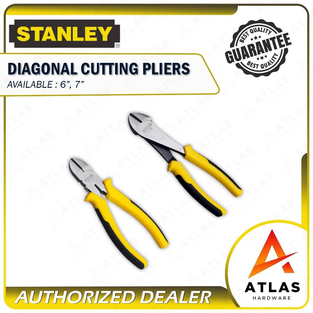 Stanley Dynagrip Diagonal Cutting Pliers | Shopee Philippines