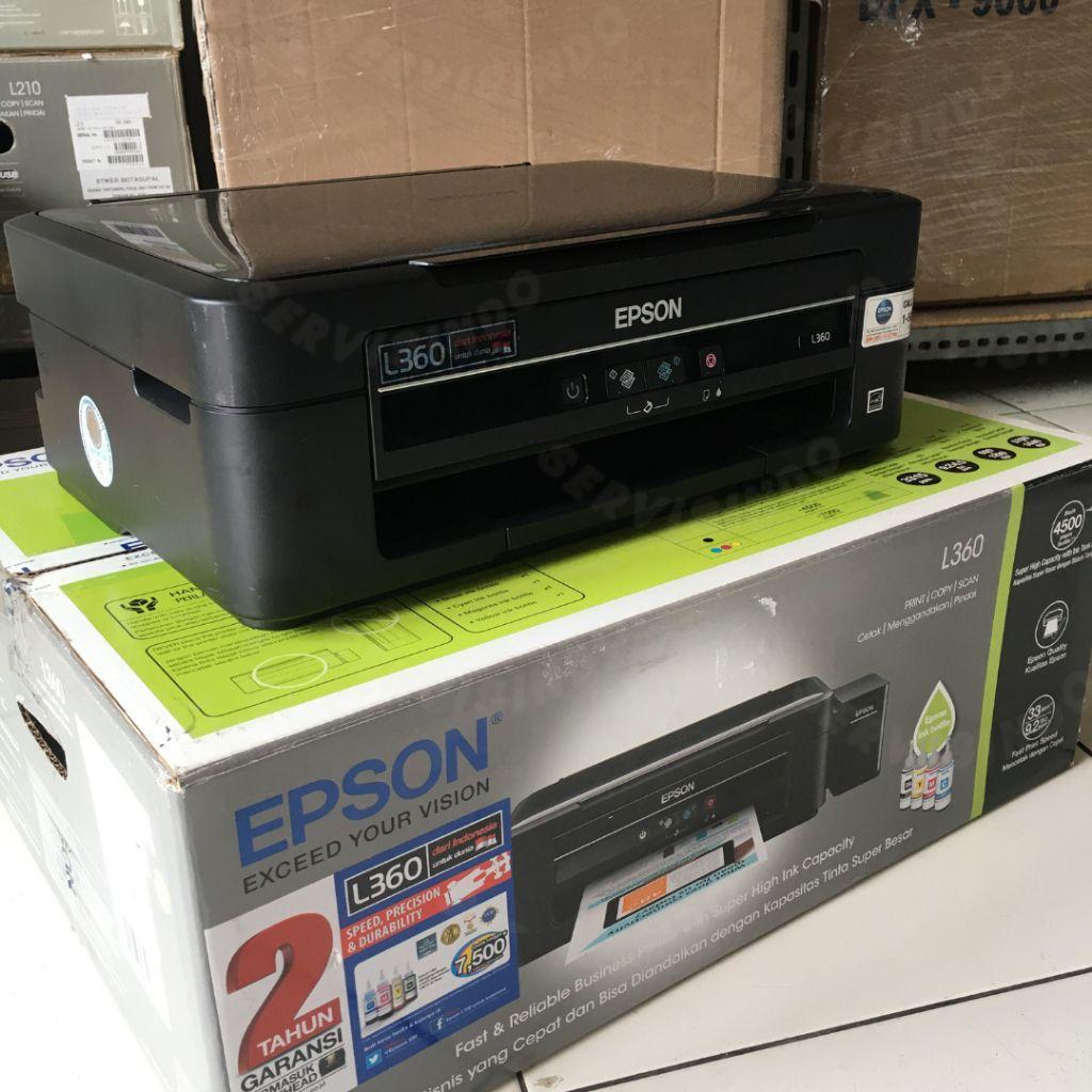 Epson EcoTank L360 A4 Wi-Fi Duplex All-in-One Ink Tank Printer | Shopee ...