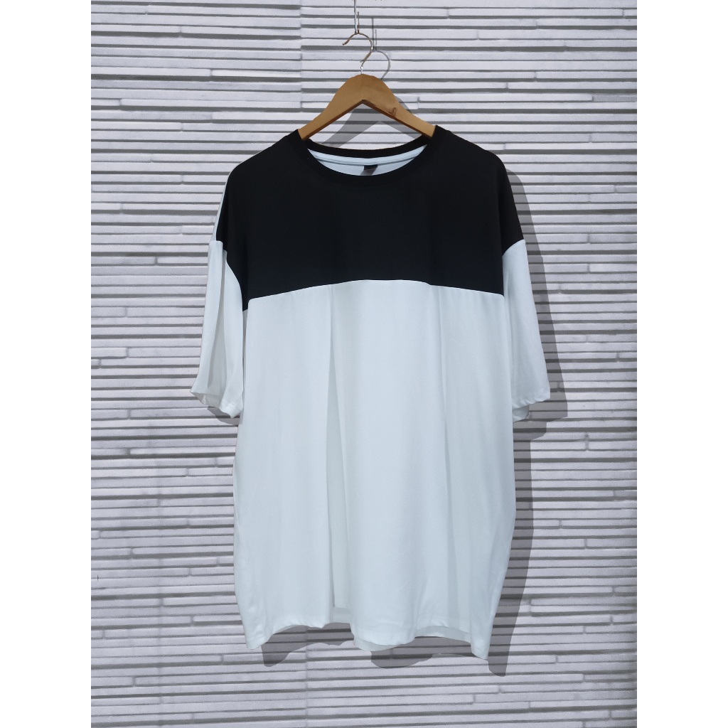 Manfinity Men T-Shirt Fit Crew Neck Short Sleeve Colorblock Casual ...