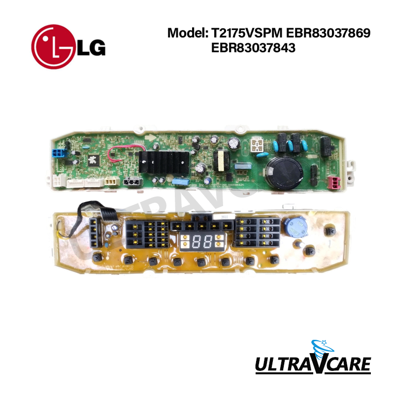 LG WASHING MACHINE BOARD T2175VSPM 7.5KG EBR83263206 EBR83037869 ...