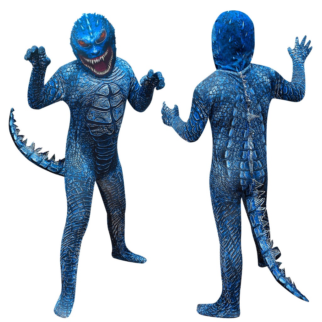 Movie monster cosplay costume Godzilla costume Halloween performance ...