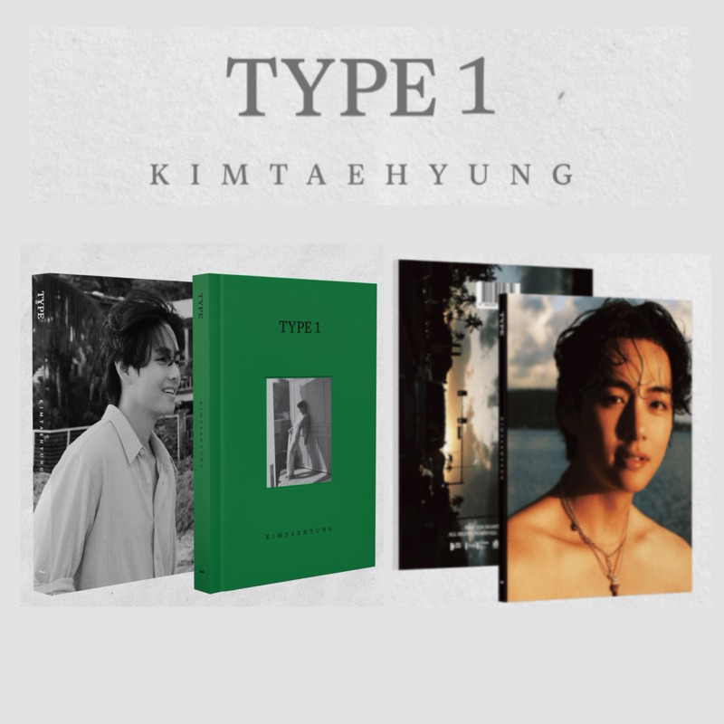 BTS V Type 1 Photobook Soft Cover/Hard Cover | Shopee Philippines