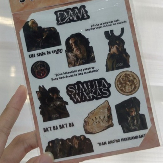 SB19 DAM STICKER SET | Shopee Philippines