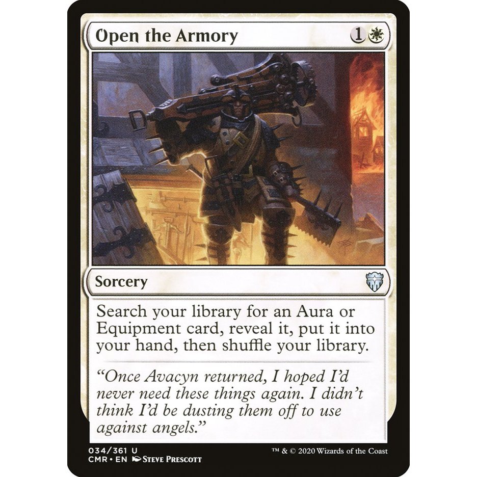 [XMC] - Open the Armory - Foil - NEW | Shopee Philippines