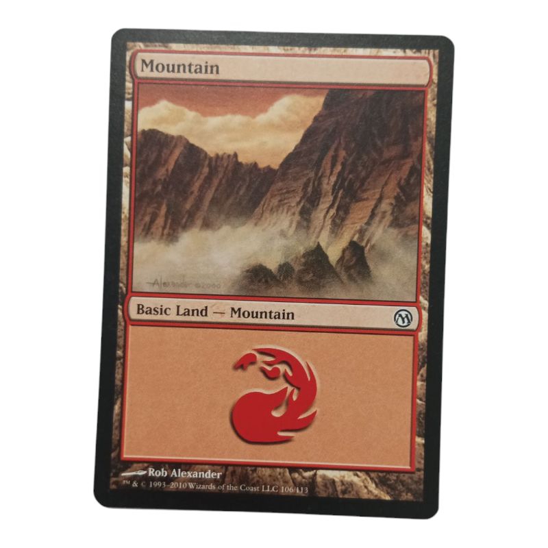 MTG Card MOUNTAIN DCI Legend Membership Basic Lands Magic the Gathering ...
