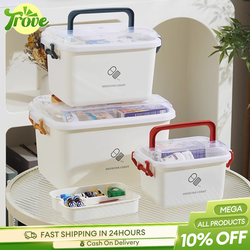 TROVE Storage Box Toy Storage Box Plastic Container Box Dust-proof ...