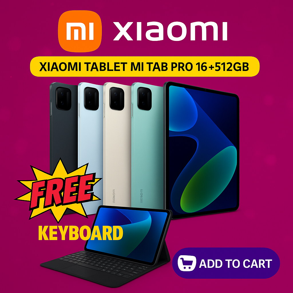 𝓧𝓘𝓐𝓞𝓜𝓘 Pad Pro 10.5'' Tablet | 16GB+512GB | Android HD Learning Tablet ...