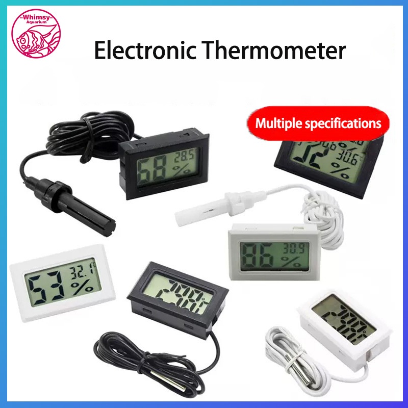 LAFVIN Mini Digital LCD Temperature Sensor Humidity Meter, Suitable for ...