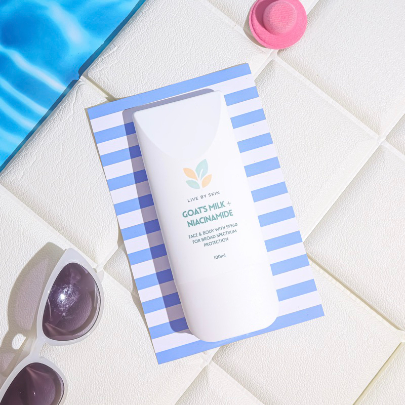 Goat’s Milk + Niacinamide | Brightening Face & Body Sunscreen with ...