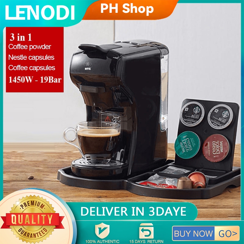 (Ready stock) Cafelffe 3 in 1 Capsule Coffee Machine/20bar Cold ...