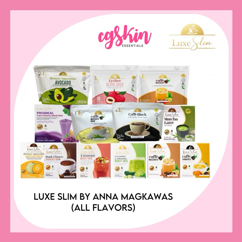Luxe Slim Drinks All Flavors by Anna Magkawas | Shopee Philippines