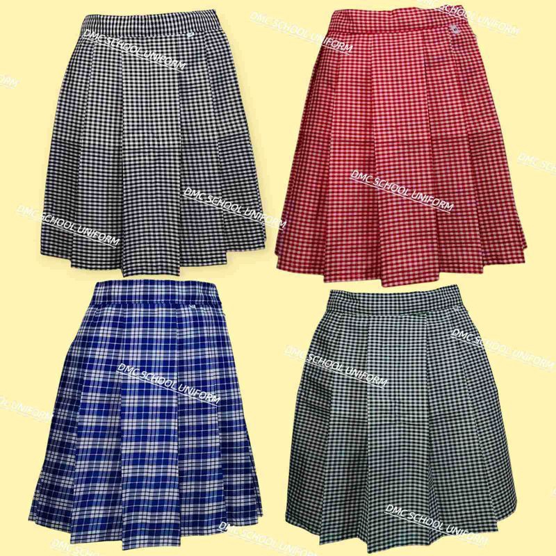 CHECKERD PALDA SCHOOL UNIFORM ( RED,GREEN,BLACK,BLUE ) | Shopee Philippines