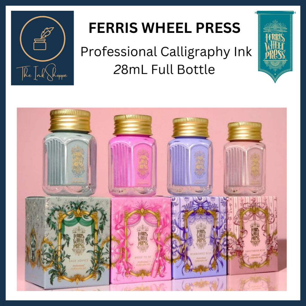 Ferris Wheel Press Calligraphy Inks Full Bottle (28mL) | Shopee Philippines