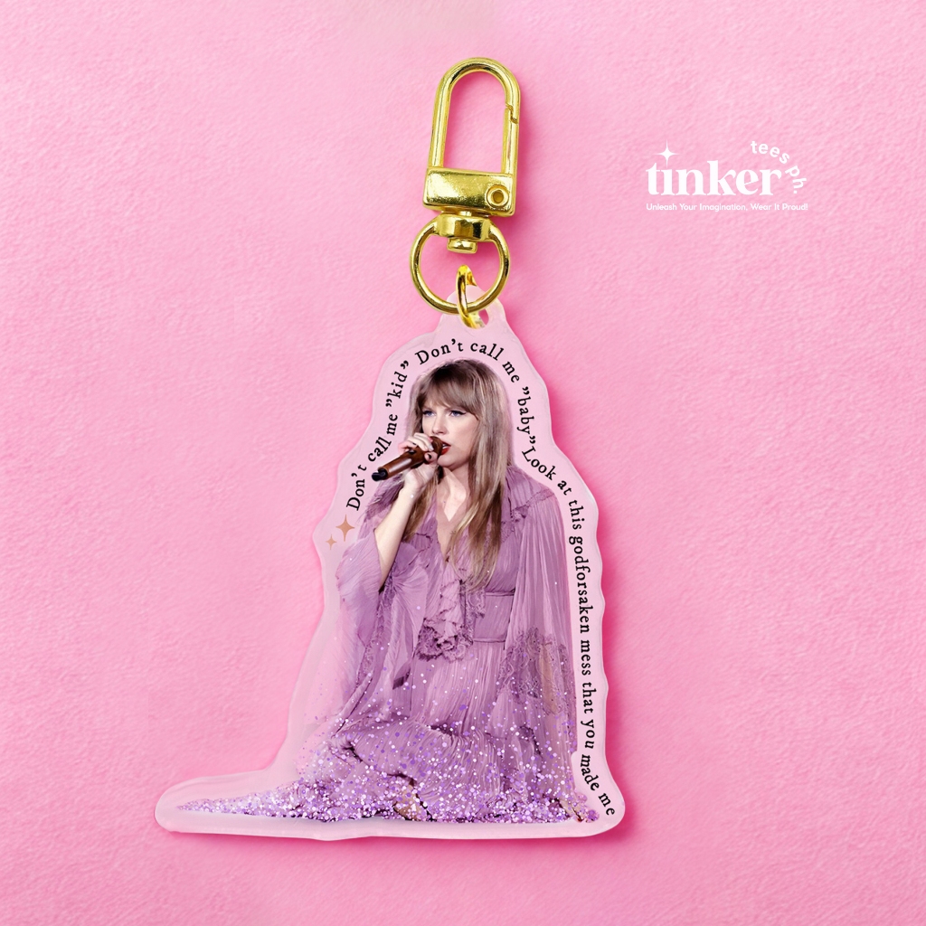 Taylor Swift Eras Tour Inspired Acrylic Keychain | Fanmade Swiftie Bag ...