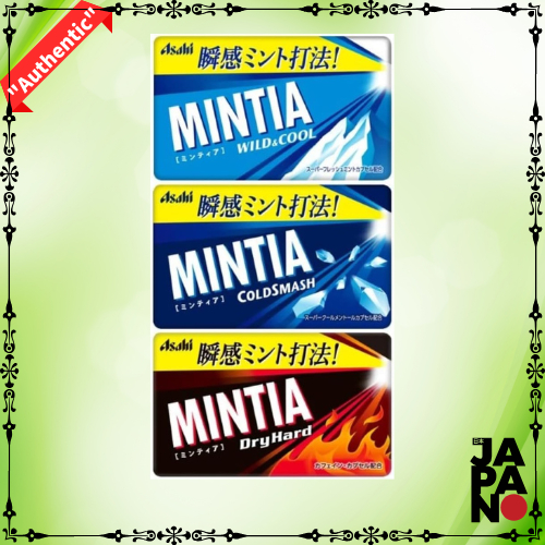 Asahi Group Foods Mintia Cold Smash 50 pcs (7g) x 2 | Shopee Philippines