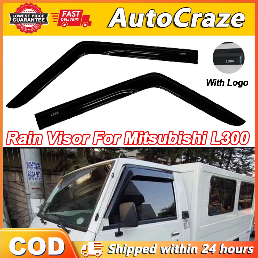 Window Door Visor For Mitsubishi L300 FB Two Doors Rain Visor Sunvisor ...