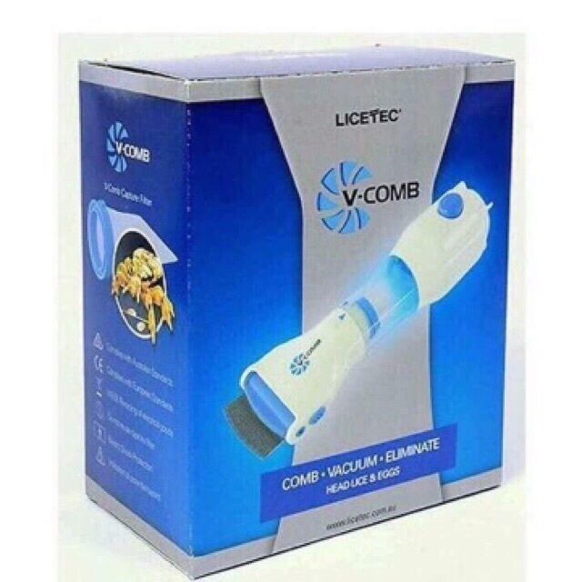 UN V-Comb Electric Lice Kuto Vacuum Remover Treatment Machine Nit Eggs ...