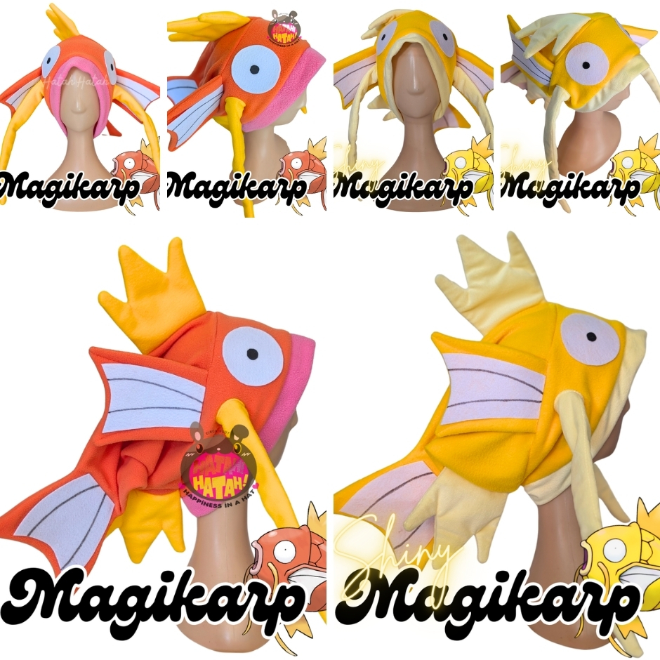 [Hatah Hatah] Magikarp Hat Shiny Magikarp Hat Pokemon (handmade ...