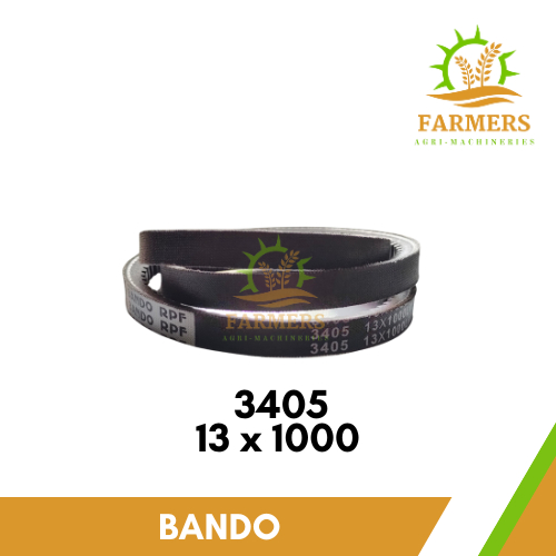 Bando Belt 3405 13 x 1000 DC60 DC70 Engine Belt Kubota Harvester ...