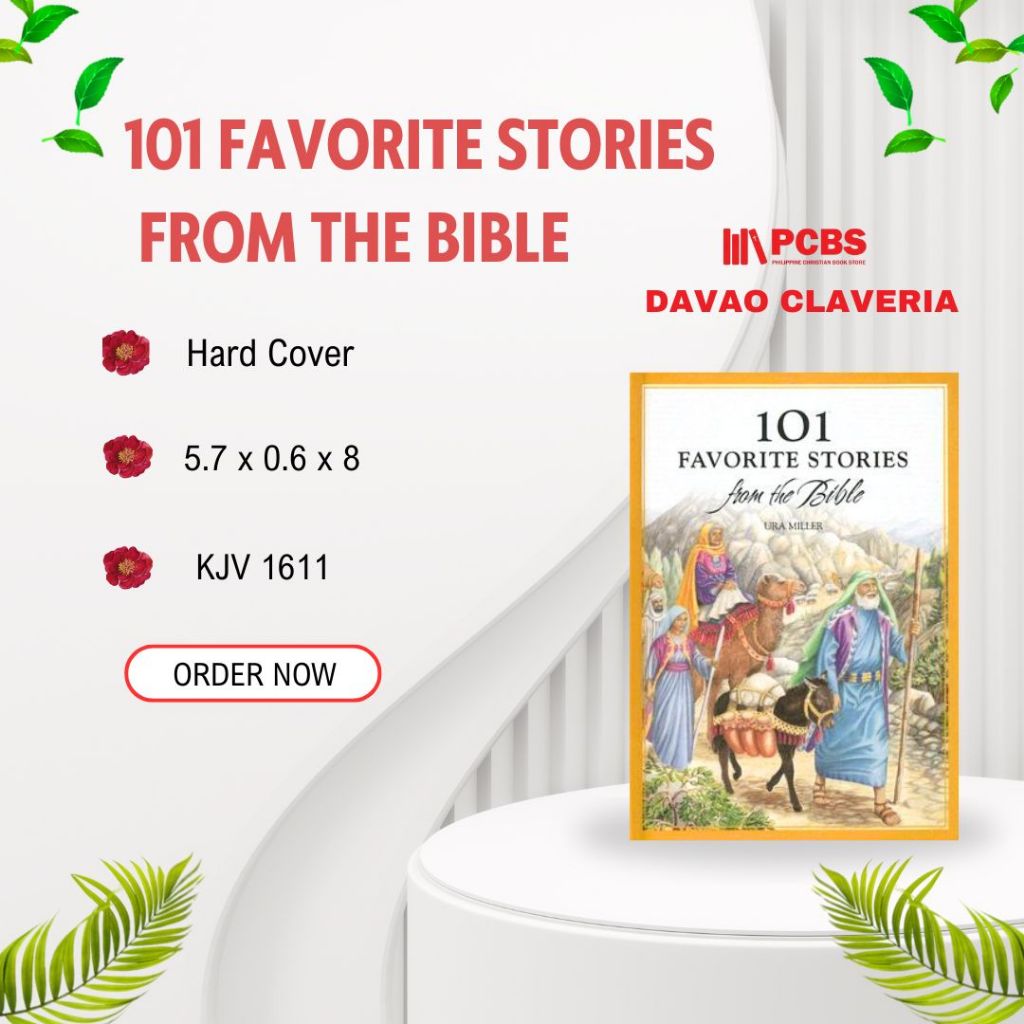 PCBS 101 FAVORITE STORIES FROM THE BIBLE (based on KJV) | Shopee ...