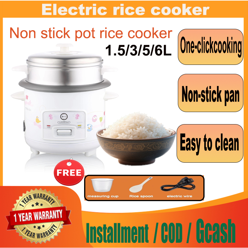Rice cooker 1.5L/2L/3L smart household multi-function aluminum alloy large capacity non-stick ...