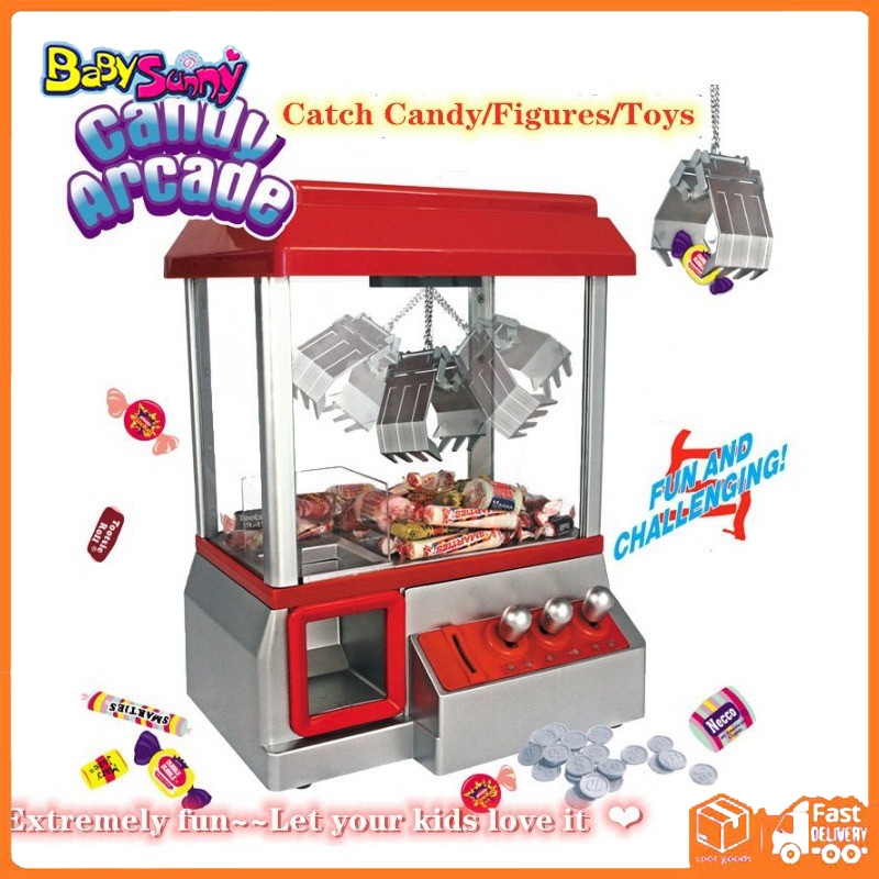 Gift game clip doll claw machine arcade game machine candy claw machine ...