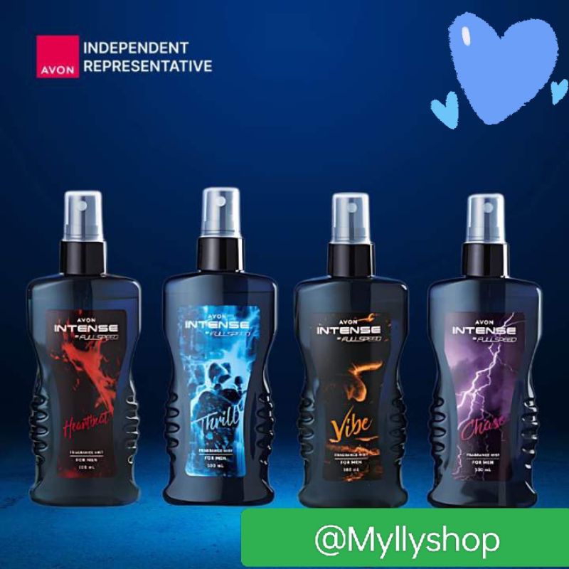 AVON INTENSE BY FULL SPEED FRAGRANCE MISTS 100ML | Shopee Philippines