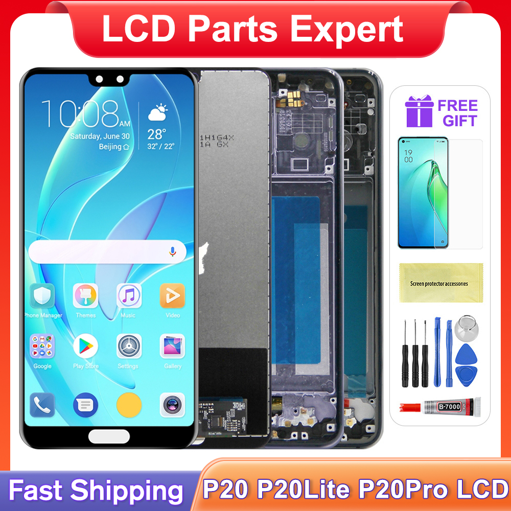 TFT LCD For Huawei P20 Lite P20 Pro LCD Display Touch Screen ...