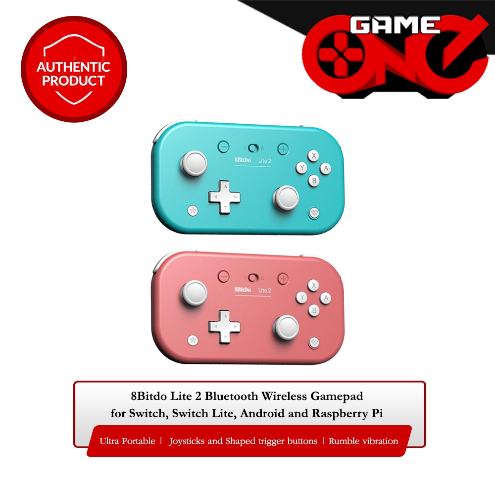 8Bitdo Lite 2 Bluetooth Wireless Gamepad for Switch, Switch Lite, Android and Raspberry Pi ...