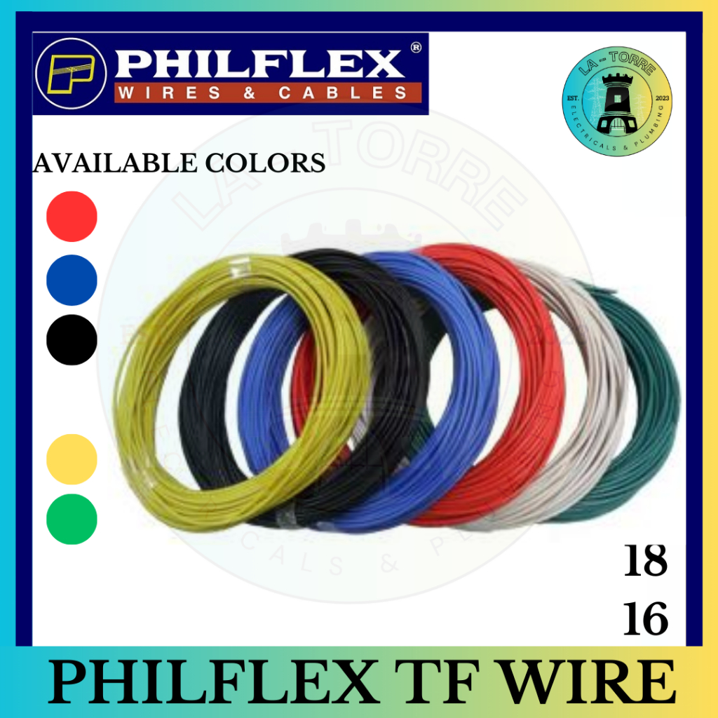 PHILFLEX TF WIRE (SINGLE) | Shopee Philippines