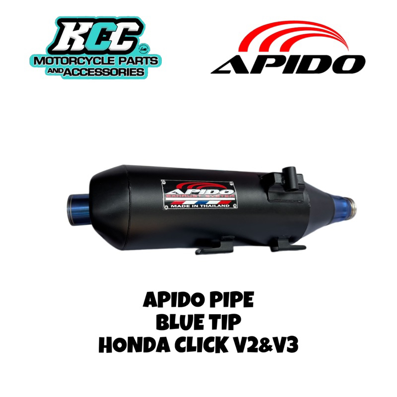 APIDO PIPE V4 CLICK GC 125/150, AEROX V1, NMAX V2/AEROX V2 | Shopee ...