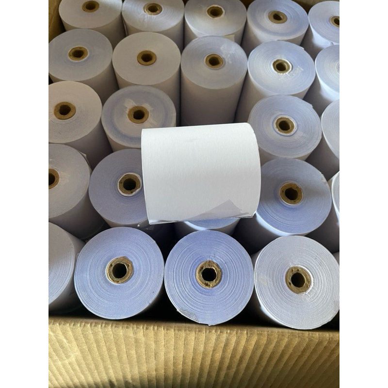[2 PLY] 76MM x 70MM / 57MM x 70MM POS Quality Carbonless POS Roll ...