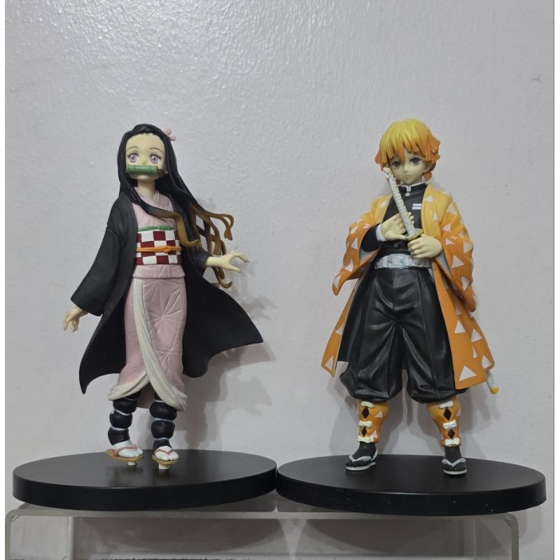 *RARE* DXF Banpresto Demon Slayer old releases - Zenitsu, Nezuko (Loose ...