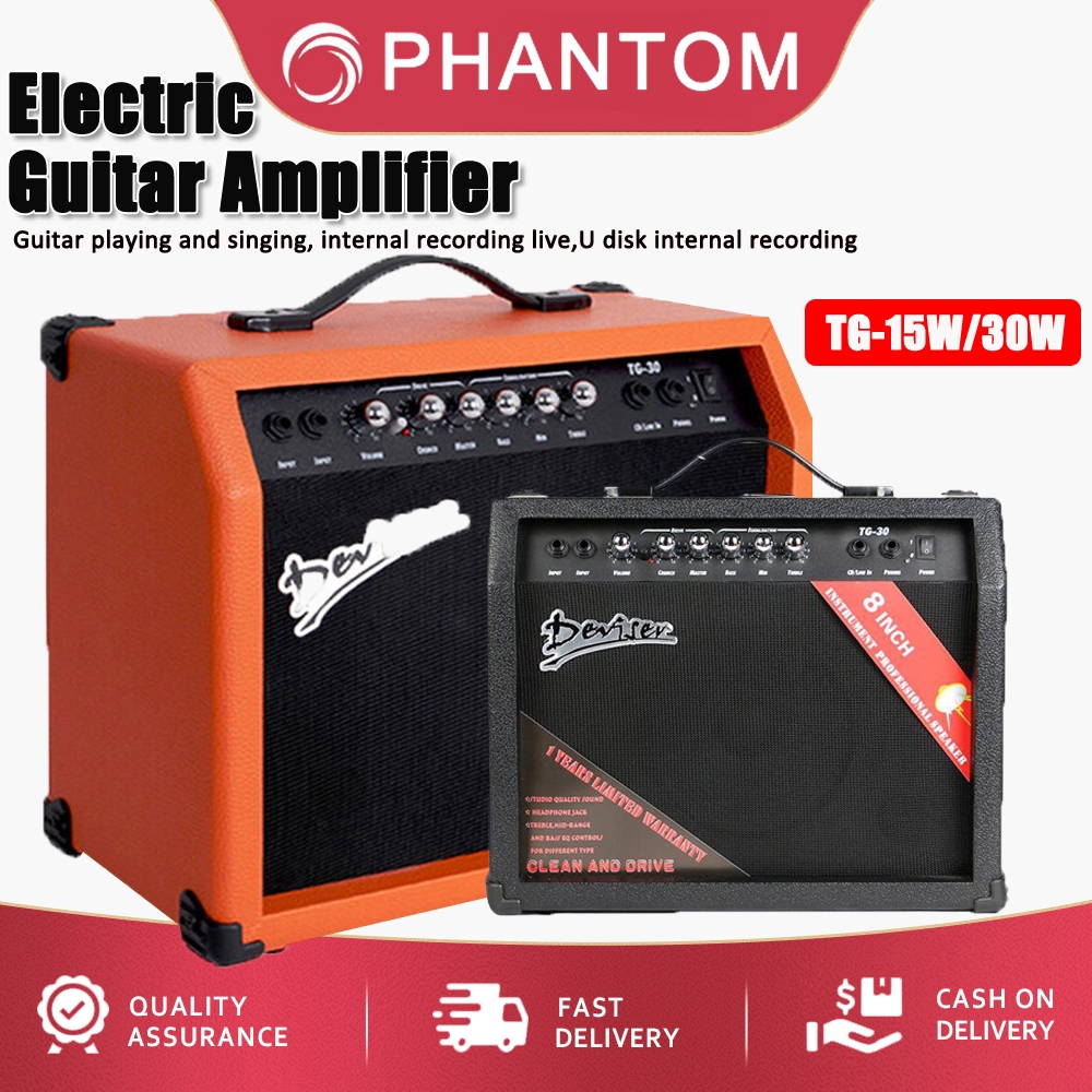 Electric Guitar Amplifier TG-15W/30W Acoustic Guitar Amp With ...