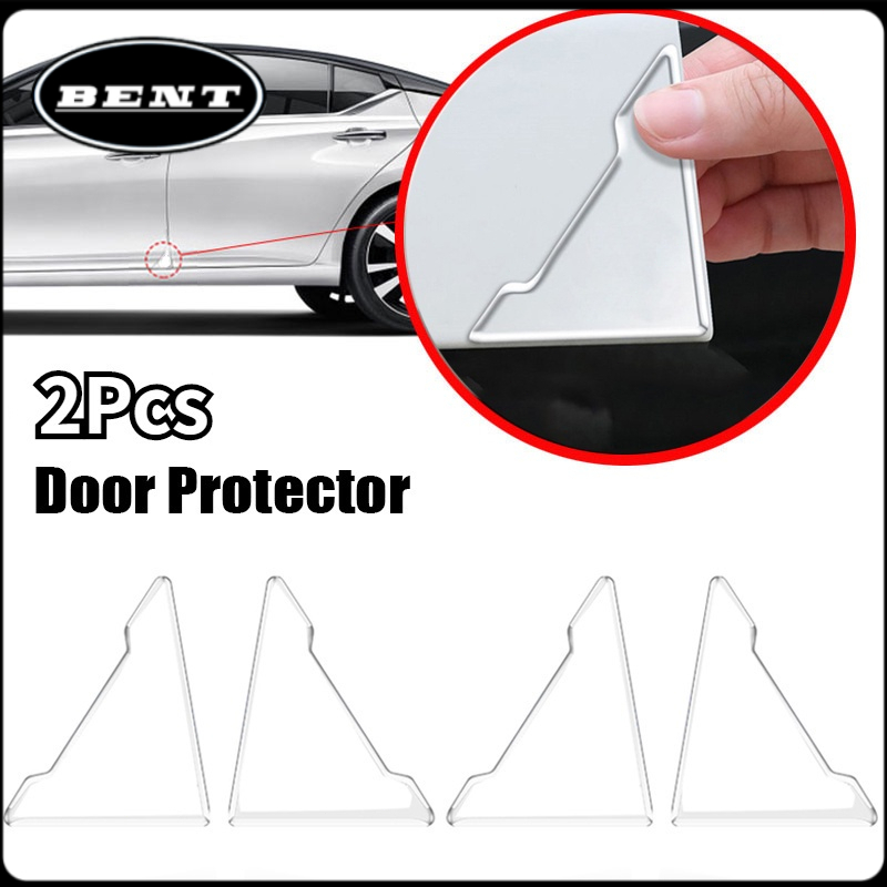 Car door accessories 2 PCS/SET Car Door Corner Anti-collision Sticker ...