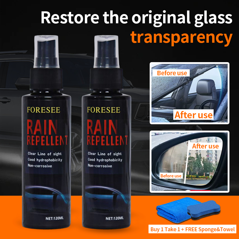 Acid Rain Remover Foresee Glass Stain Remover 120ml | Shopee Philippines